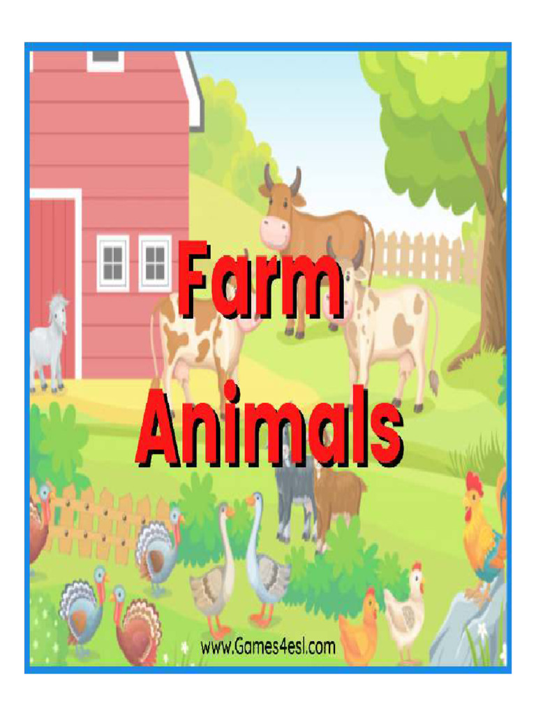 Farm Animals PowerPoint | PDF