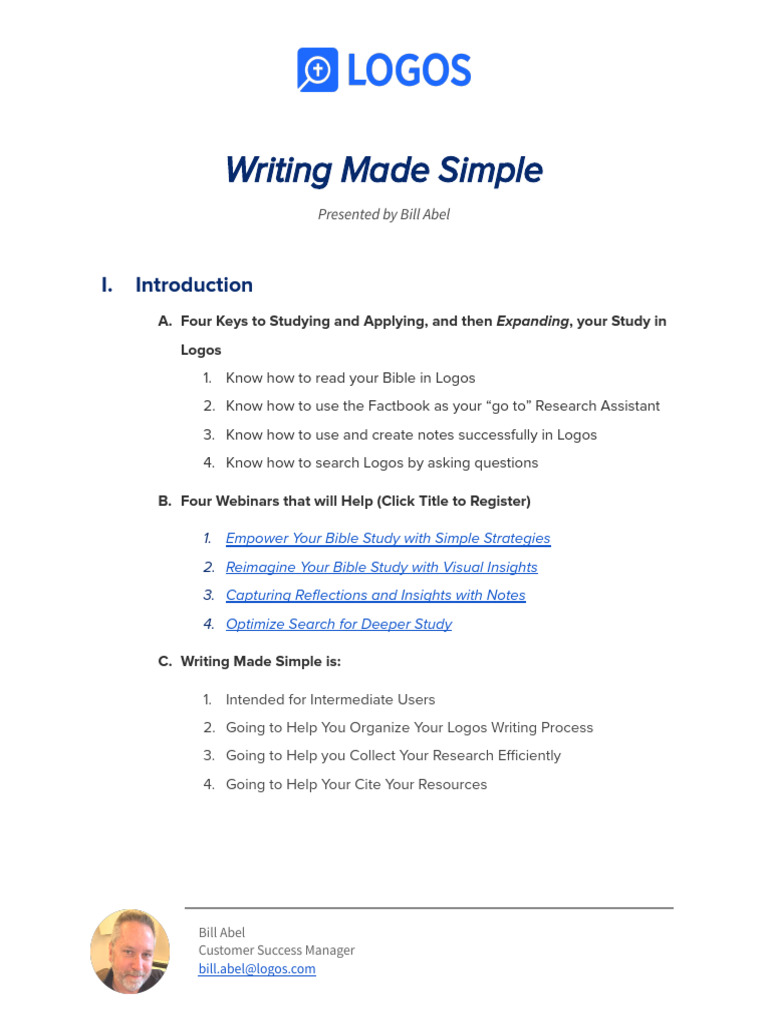 Writing Made Simple Outline 2025 Ver6.1.PDF | PDF