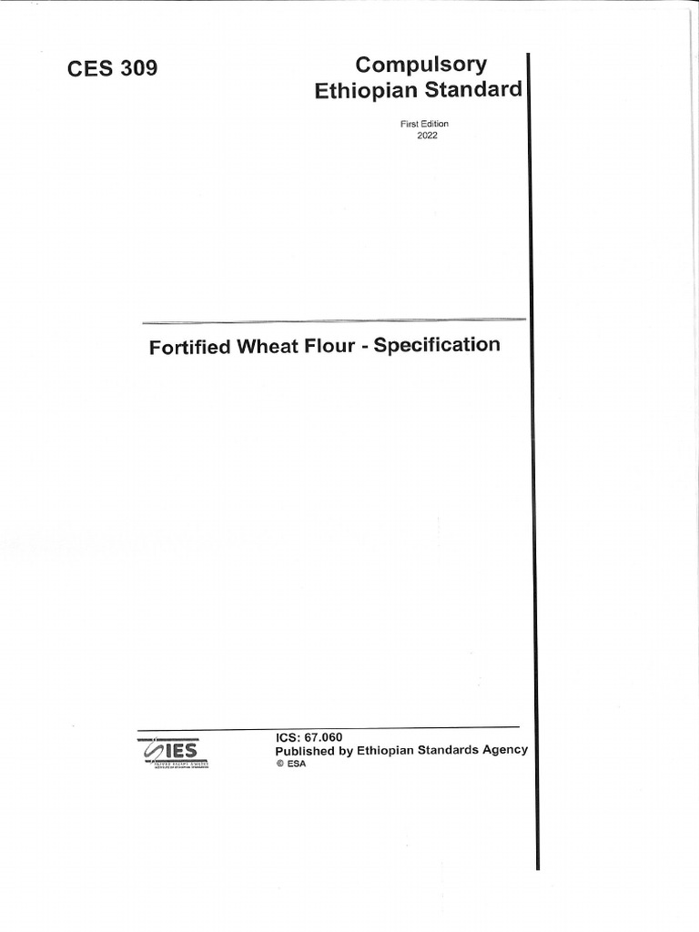 Wheat Flour Mandatory Fortification | PDF