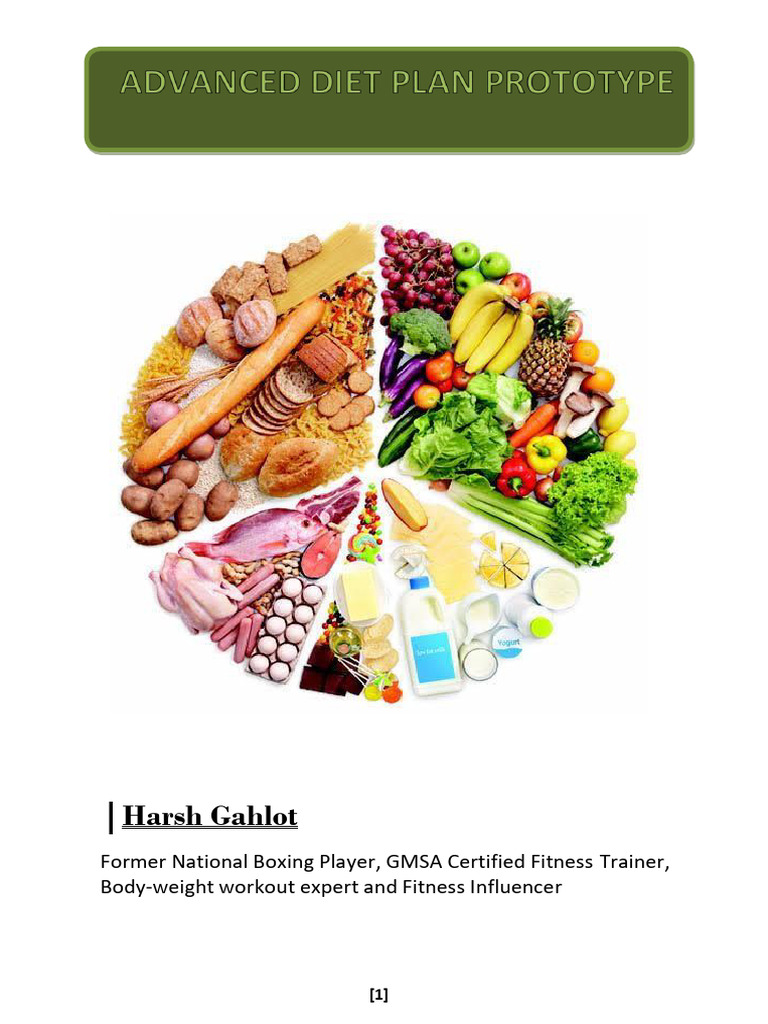 Advanced Diet Plan Prototype | PDF | Fat | Food Energy