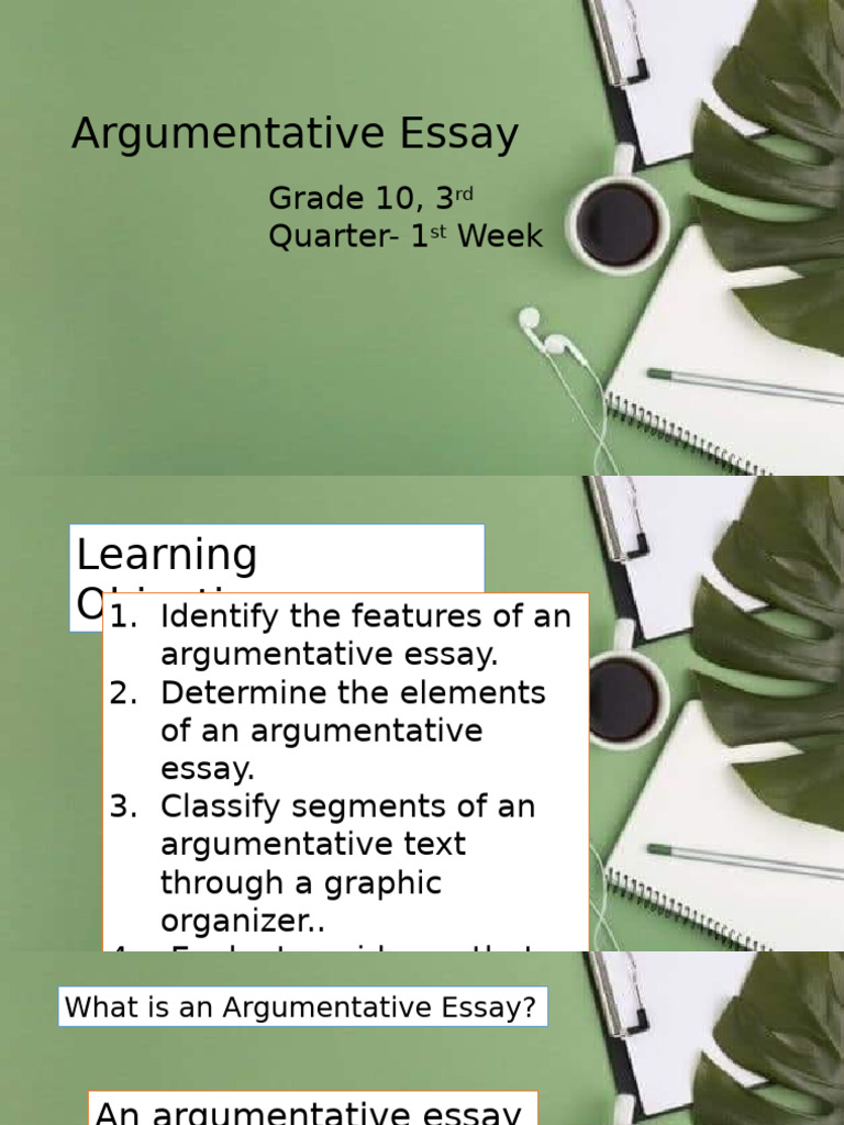 Argumentative Essay | PDF | Essays | Argument