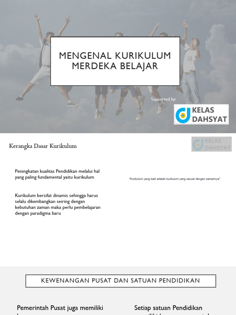 Mengenal Kurikulum Merdeka Belajar | PDF