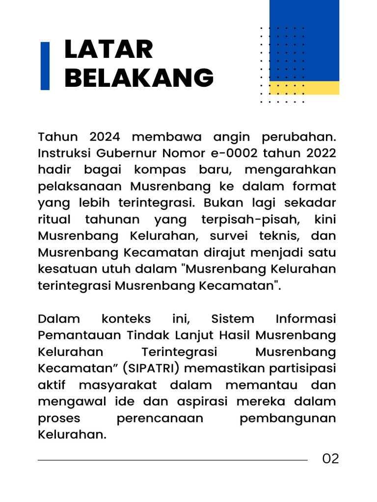 Latar Belakang | PDF