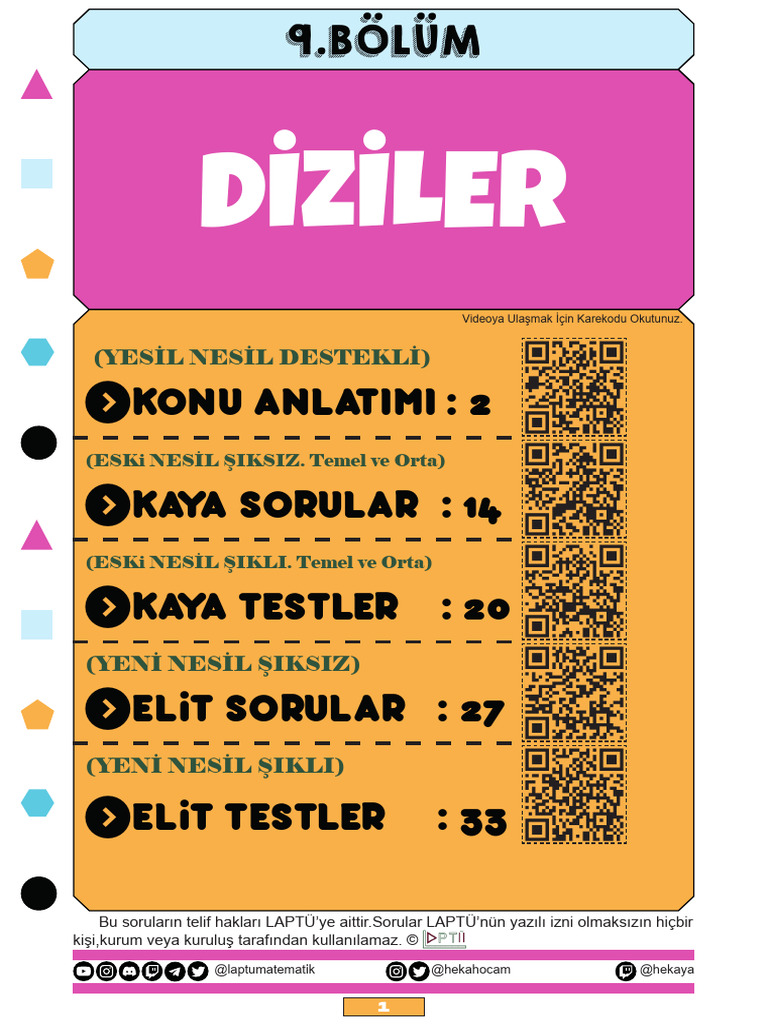 9 - Diziler | PDF
