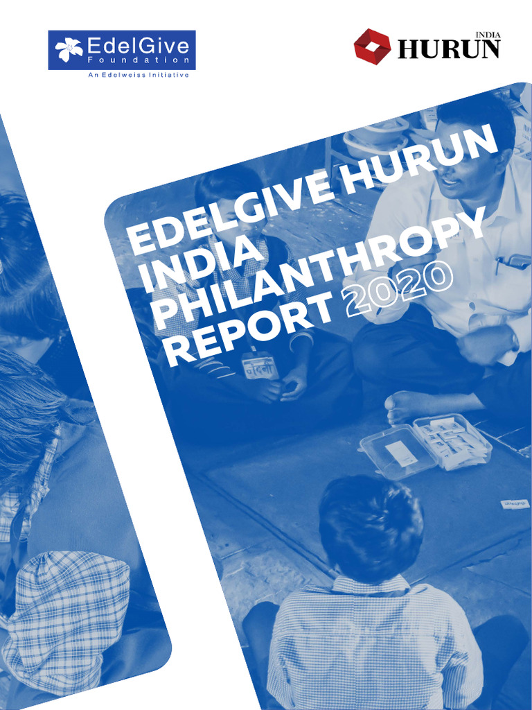 FINAL Edelgive Hurun India Philanthropy Report 2020 | PDF | Philanthropy