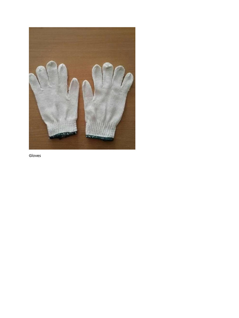Gloves | PDF