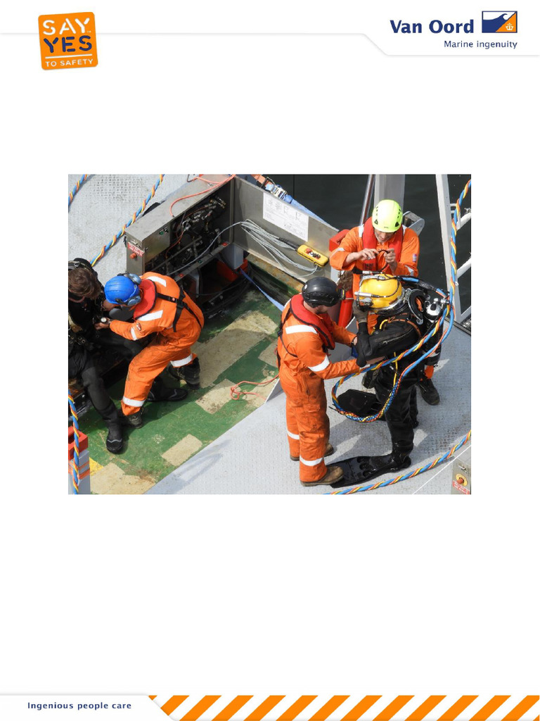 Qhse Hse Pu SWP 061 Diving 3 | PDF | Scuba Diving | Underwater Diving