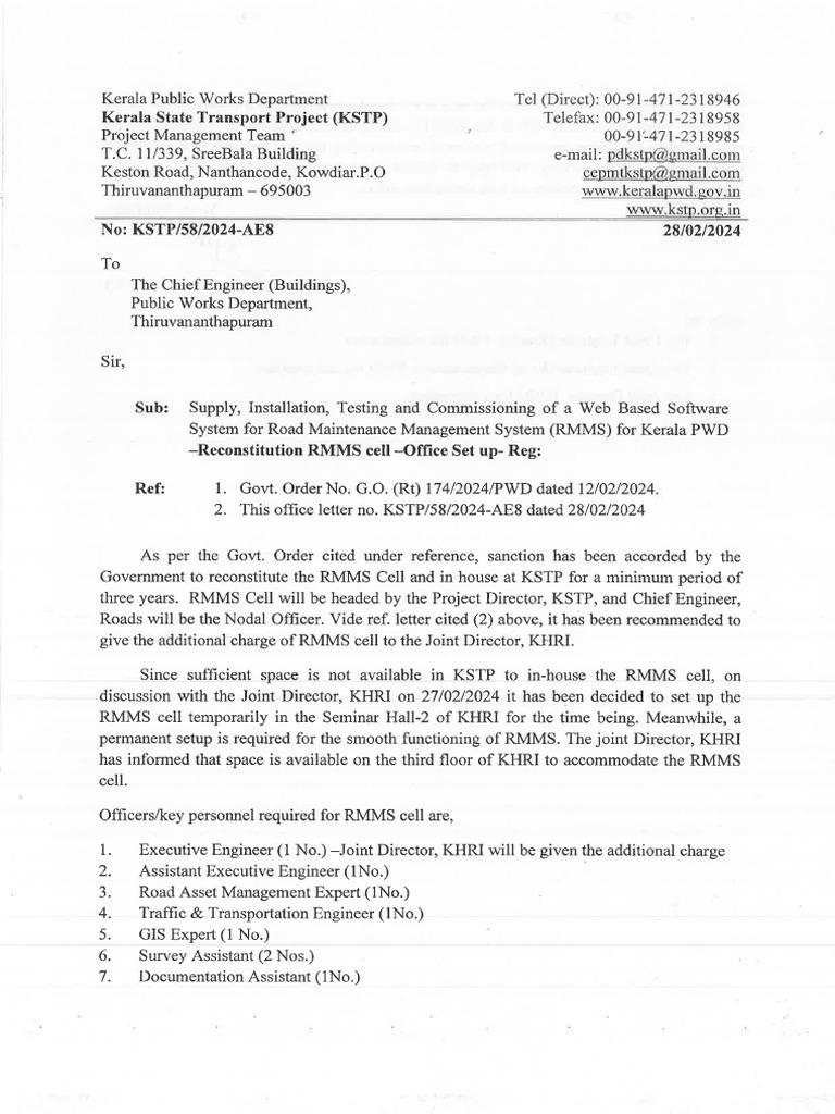Reconstitution of RMMS Cell | PDF