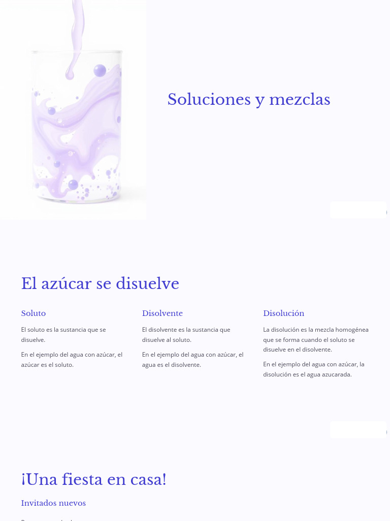 Soluciones y Mezclas | PDF | Mezcla | Química