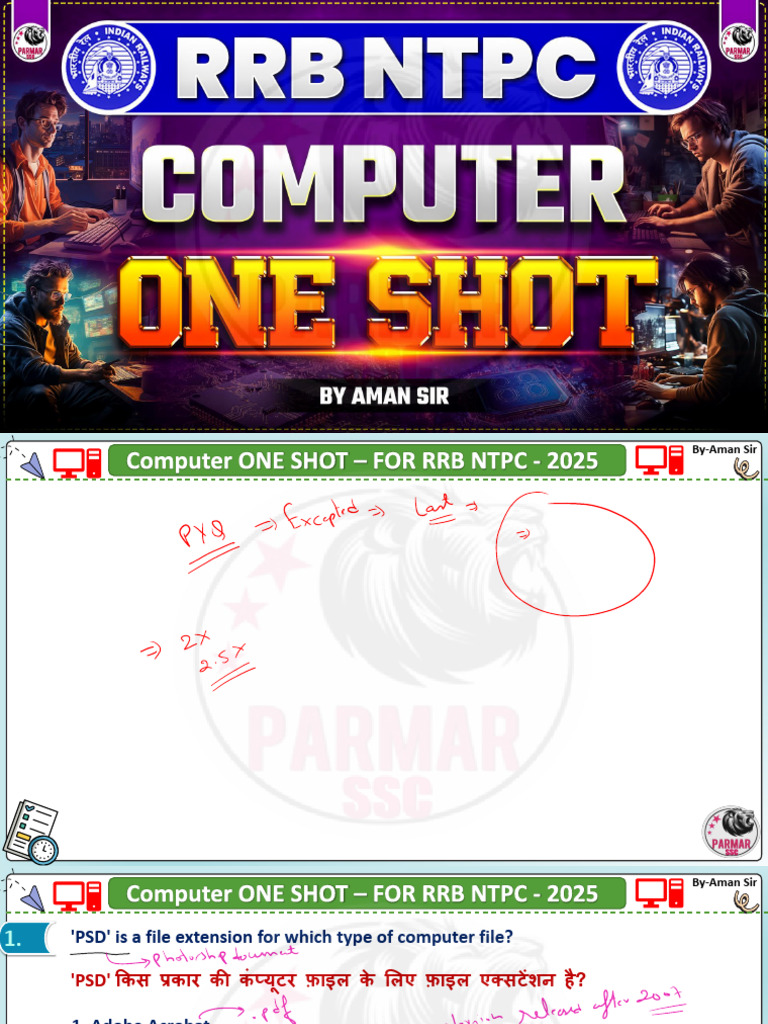 Computer One Shot | PDF | Computer Virus | Computer Network