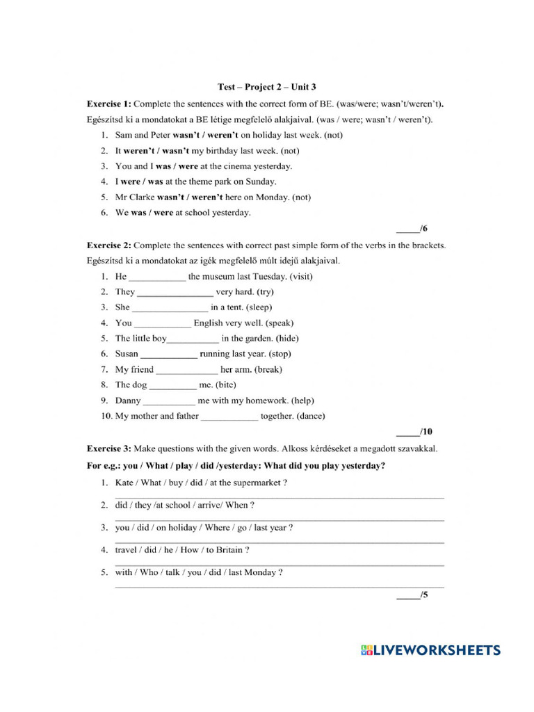 UNIT 3 - Project2 - Part 2 | PDF