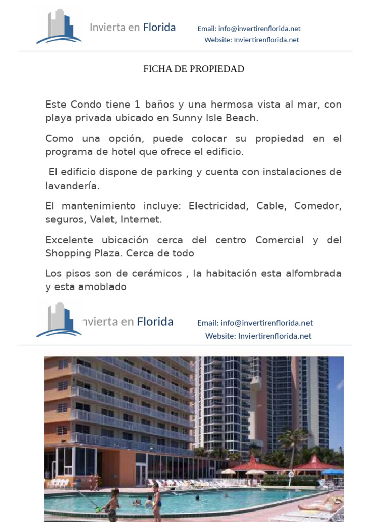 COLLINS AV 401 Sunny Isles Beach | PDF | Edificios y estructuras
