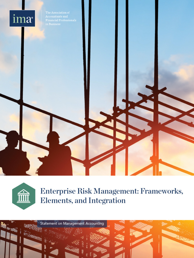 ERM-Frameworks Elements and Integration 2018 | PDF | Enterprise Risk ...