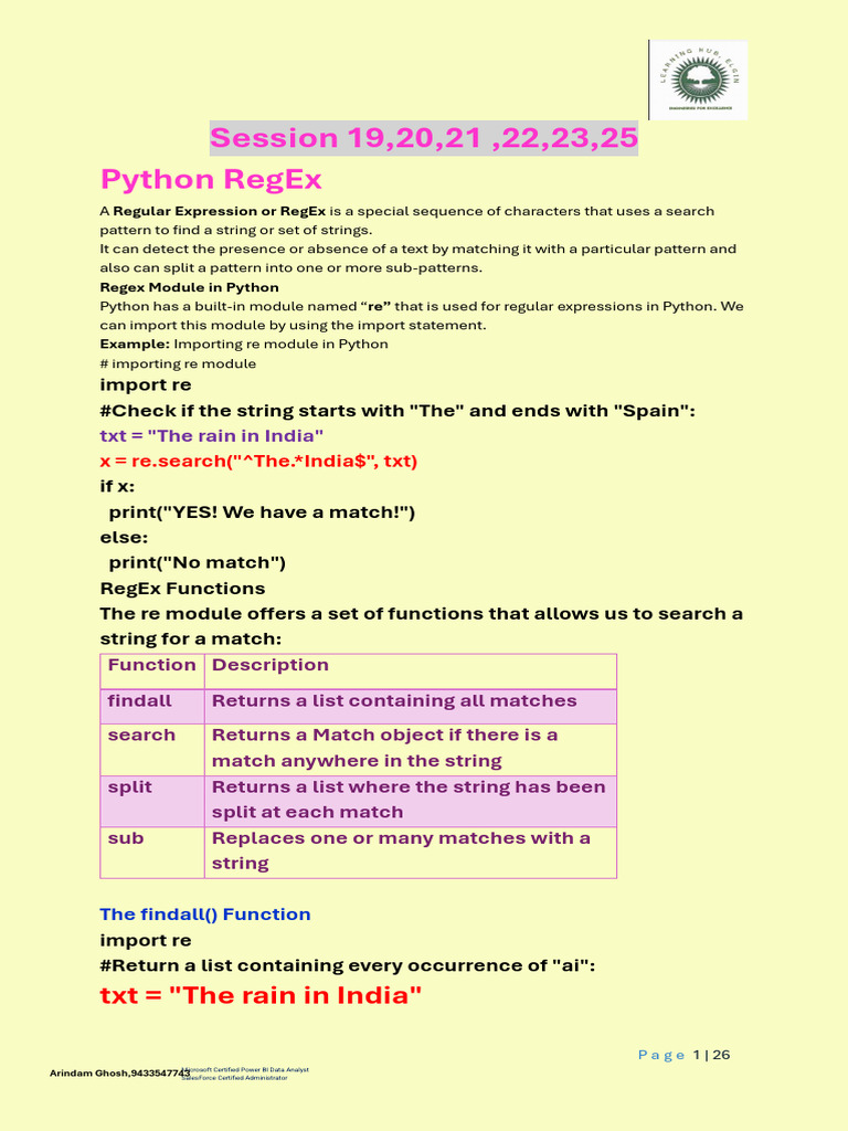 Re Expression 19 and 20 | PDF | Regular Expression | Software Engineering