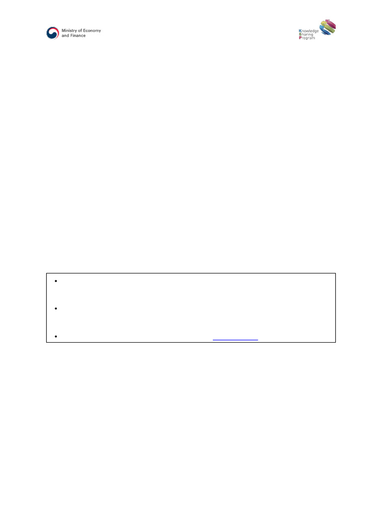 KSP For ODA Countries Guideline | PDF | Official Development Assistance ...