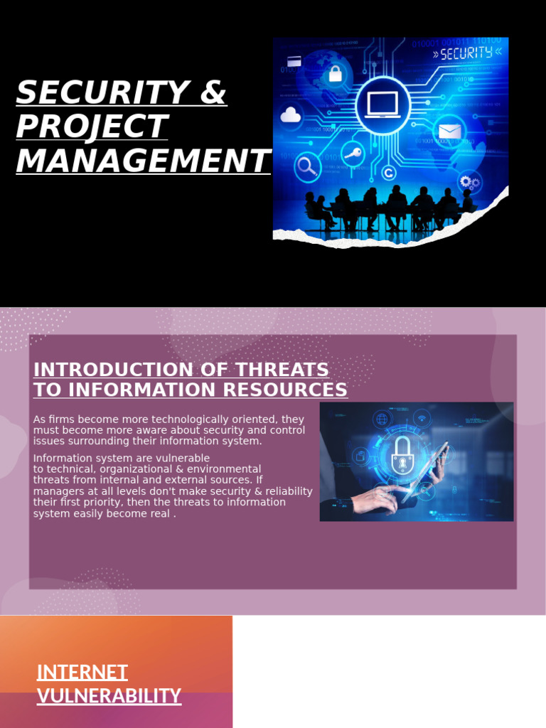 Security & Project Management | PDF | Security | Computer Security
