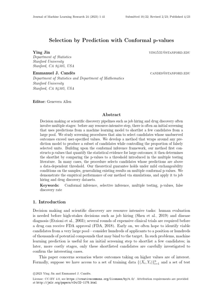 22-1176 | PDF | P Value | Statistical Inference