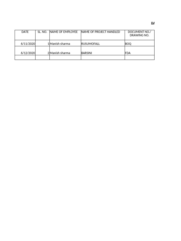 Work Schedule (1) | PDF