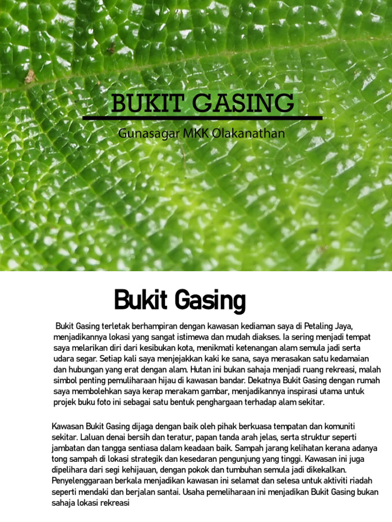 Photo Book Bukit Gasing - Final | PDF