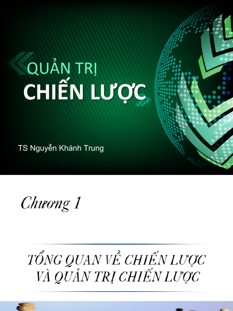 Chuong 1 - Tong Quan Ve Chien Luoc Va Quan Tri Chien Luoc | PDF