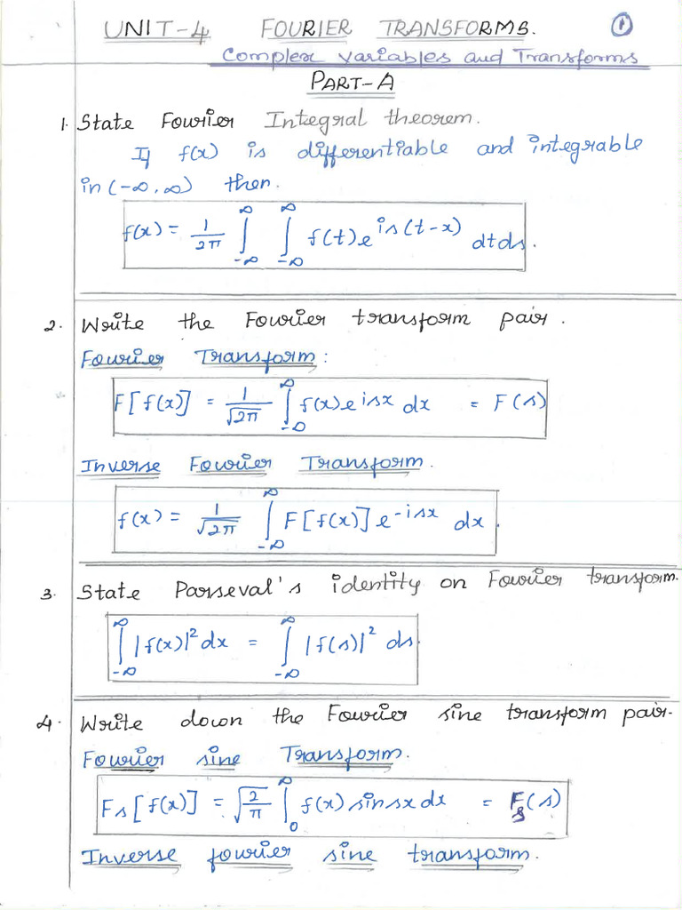 CVT - Unit 4 (FT) | PDF