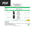 JA Solar 550W - Datasheet | PDF