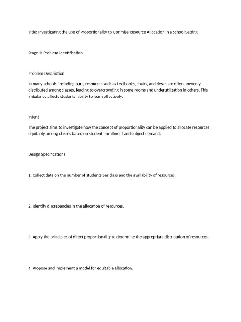 Mathematics Project Proportionality | PDF | Mathematics | Chart