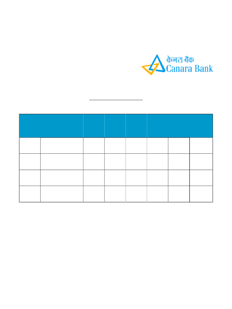 Canara SCSS Interest STMT | PDF