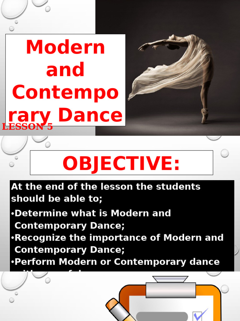 Lesson 5 Modern and Contemporary Dance | PDF | Choreography | Dances