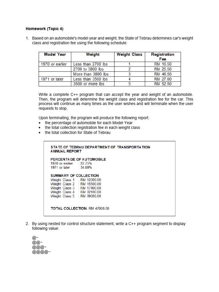 Homework CSC126 | PDF