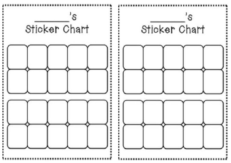 English Sticker Chart | PDF