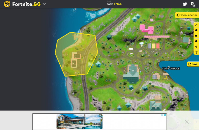 Fortnite Interactive Map - Fortnite.gg | PDF