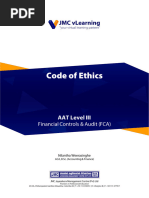 ACCA Code of Ethics Overview | PDF | Accountant | Confidentiality