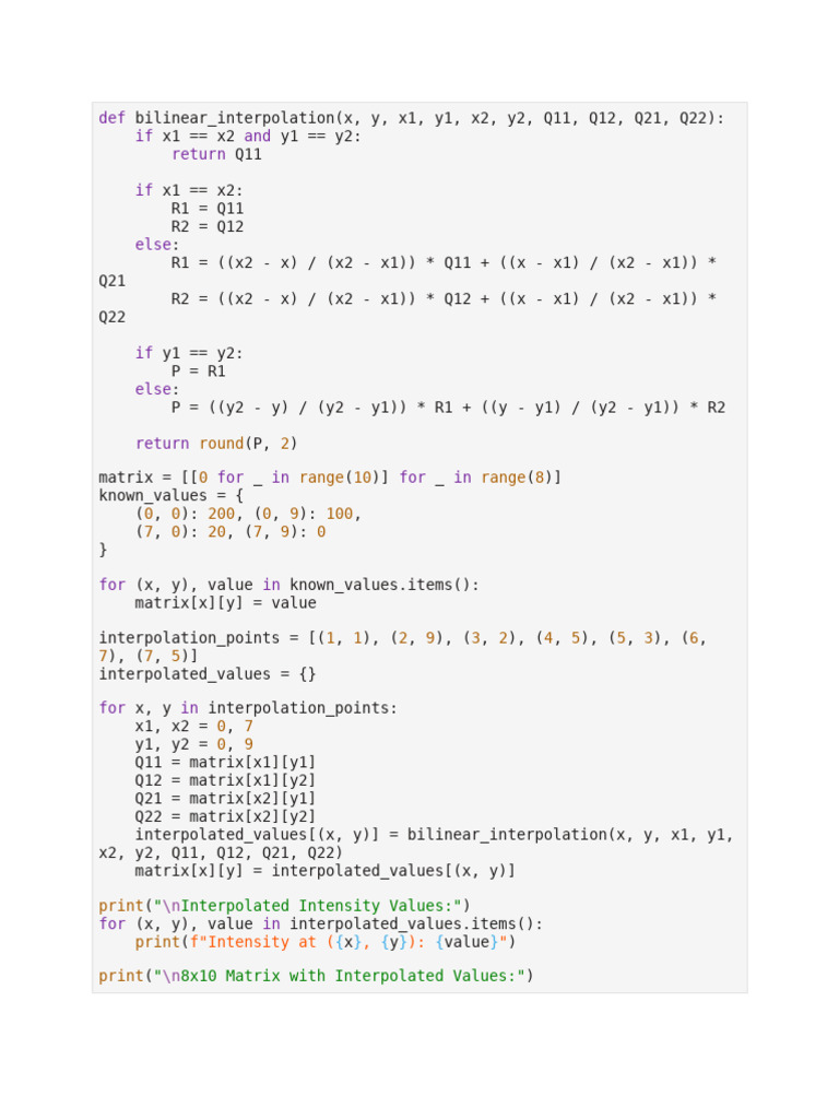 MV Lab5,6 22BAI1310 | PDF | Signal Processing | Interpolation