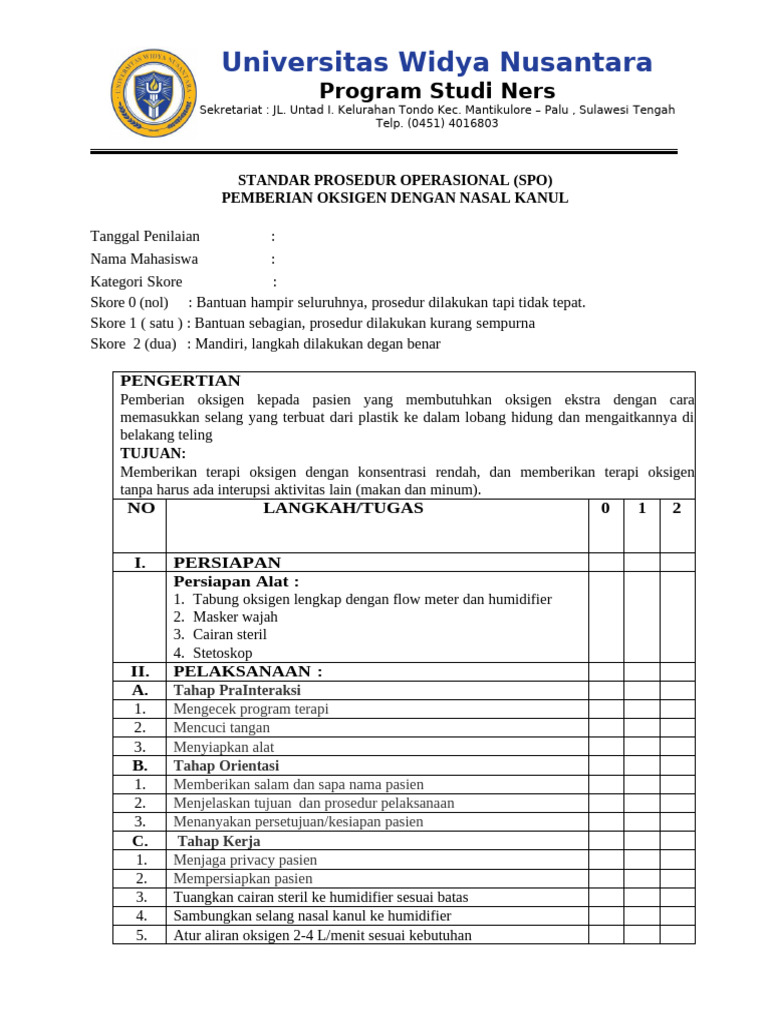 Spo Oksigenasi | PDF