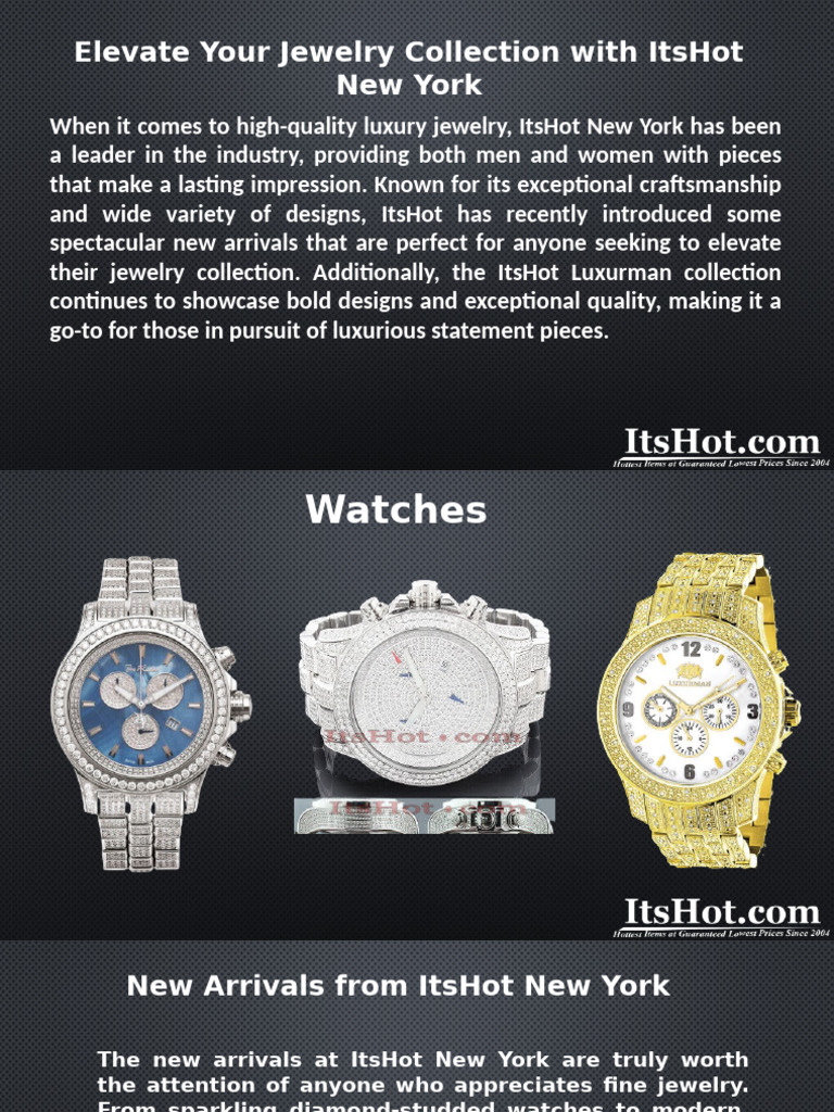 Elevate Your Jewelry Collection With ItsHot New York | PDF | Jewellery