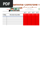 Planilha Controle de Validade | PDF