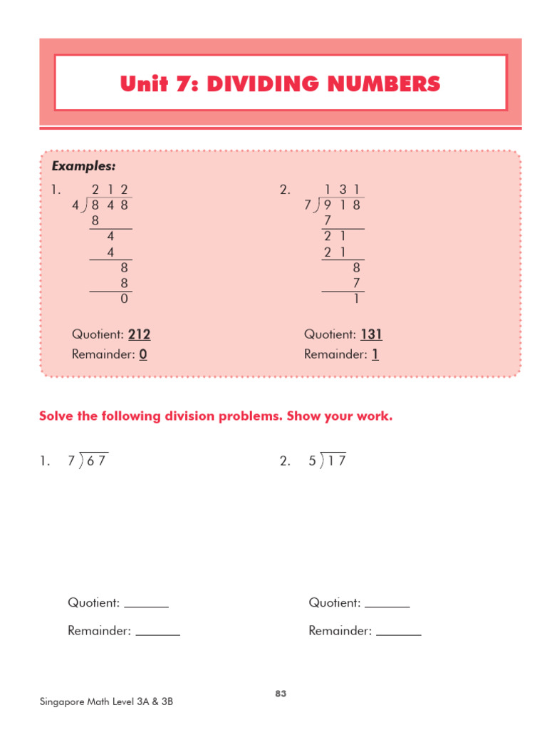 Multiplication and Division 2 | PDF