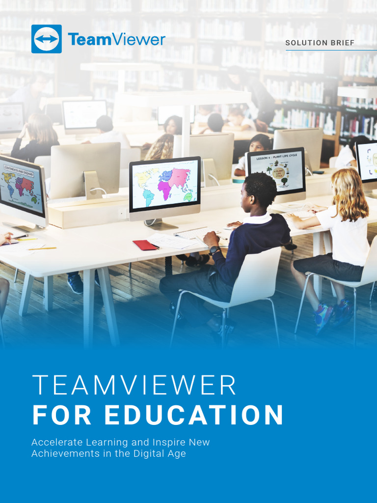 TeamViewer Solutions for Student Learning | PDF | Educational ...