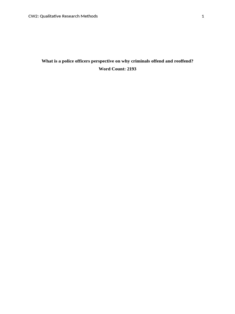 Example Assignment & Transcript | PDF | Crimes | Crime & Violence