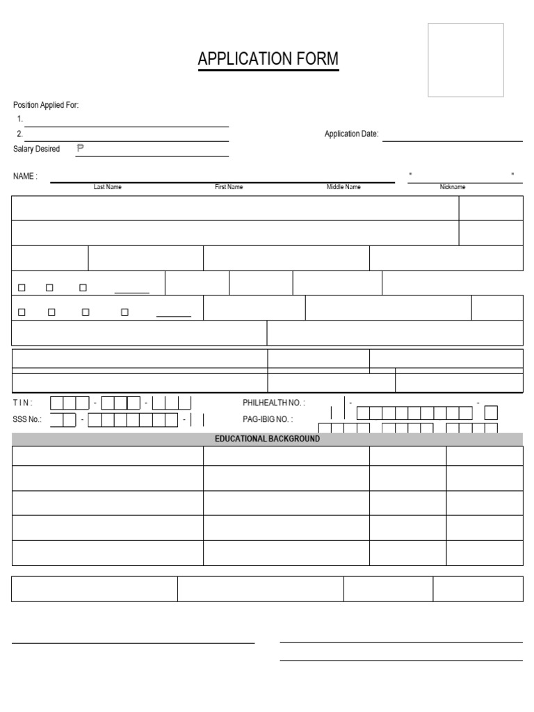 2024-EDBBI HRD Application Form | PDF | Employment