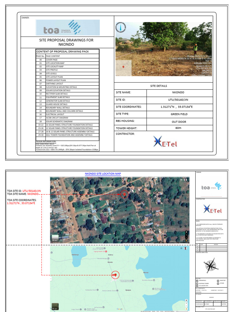 UTU - 50140 - JIN - Nkondo Revised Proposal Drawing Pack 2025 - (March Edition) | PDF | Building ...