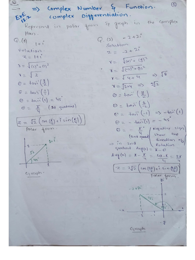 Ex.13.2 Solutions of NA | PDF