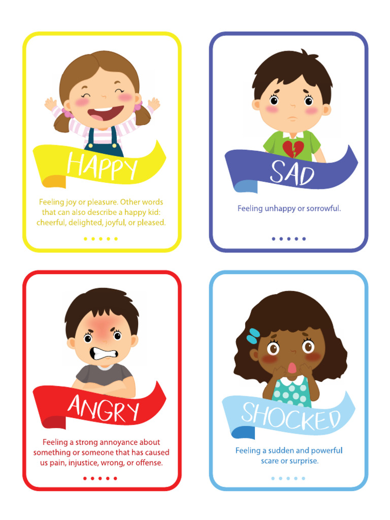 Emotion Cards | PDF