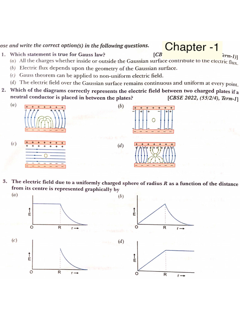 Xii A - Physics HW | PDF