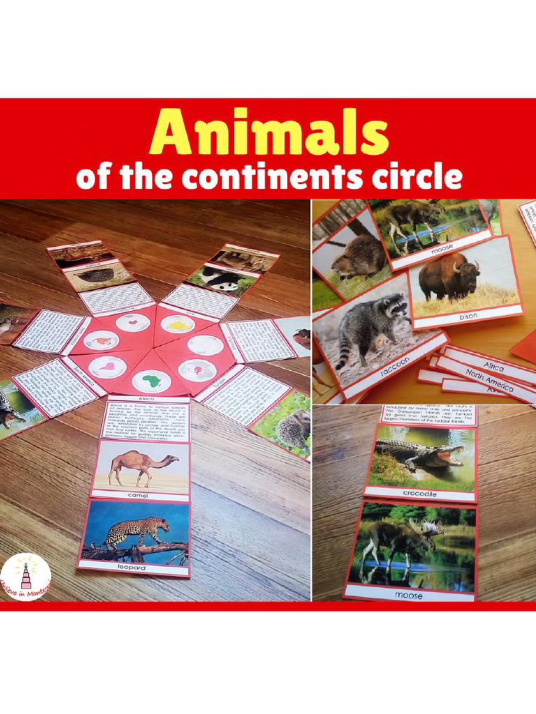 Animais Continentes Nível 3 (Verificar Formato 10x7) | PDF