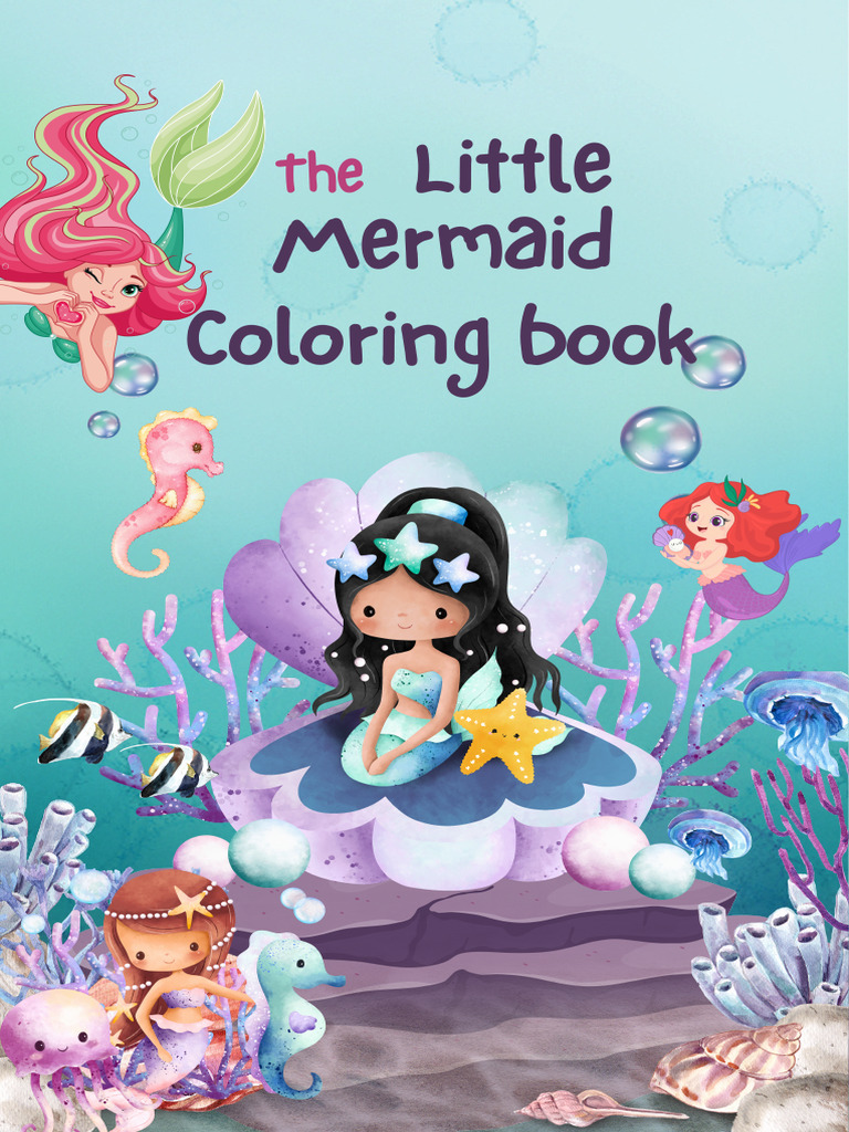 Little Mermaid Coloring Book | PDF