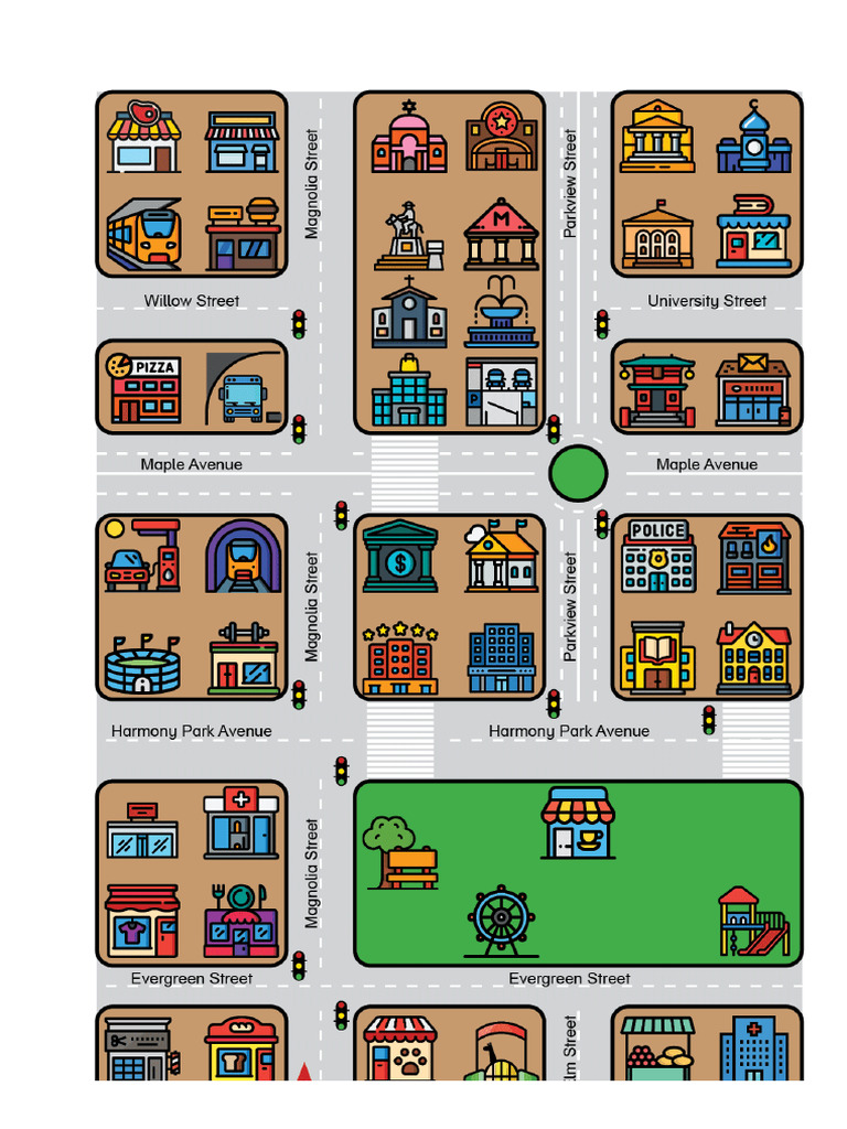 Giving Directions Speaking Activity | PDF