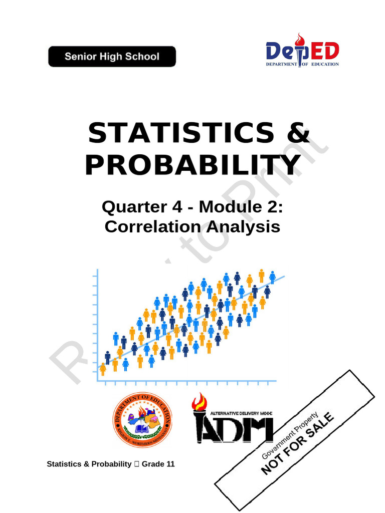 StatProb11 Q4 Mod2 CorrelationAnalysis v5 | PDF | Scatter Plot | Statistical Analysis