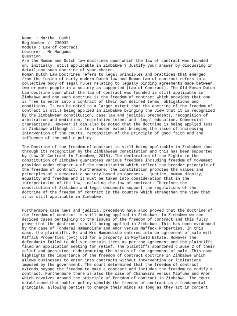 Assignment 1 | PDF | Mediation | Public Policy Doctrine